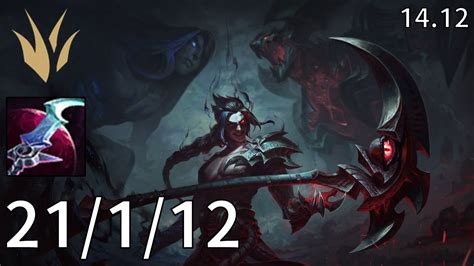 Kayn Jungle Vs Fiddlesticks EUW Diamond Patch 14 12 YouTube