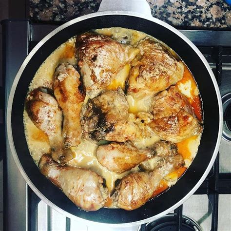 Facil Con Tu Essen En Instagram Pollo Con Papas A La Crema En La