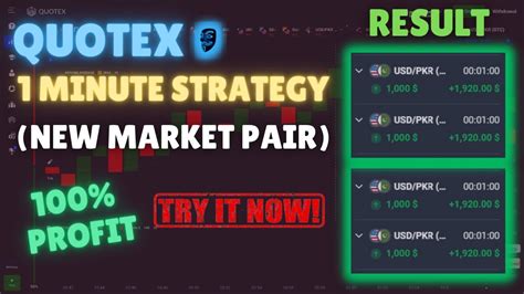 QUOTEX 1 MINUTE TRADING STRATEGY TUTORIAL FOR BEGINNERS TRADING
