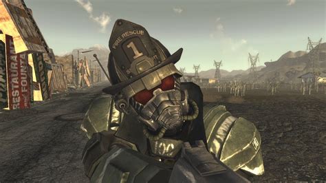 Fun Trick With The Elite Riot Gear Helmet In Fallout New Vegas YouTube