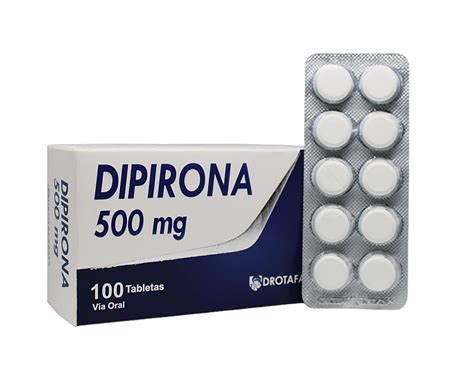 Dipirona 500 Mg Drotafarma