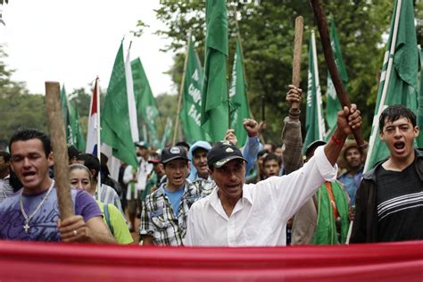 La Larga Marcha De Los Campesinos Paraguayos Nueva Sociedad