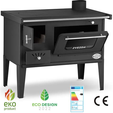 Piec kuchenka kuchnia węglowa westfalka ZVEZDA Black 8 kW HIGHER
