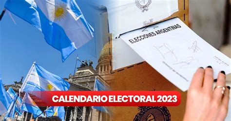 Qu D A Son Las Elecciones Calendario Electoral Argentina