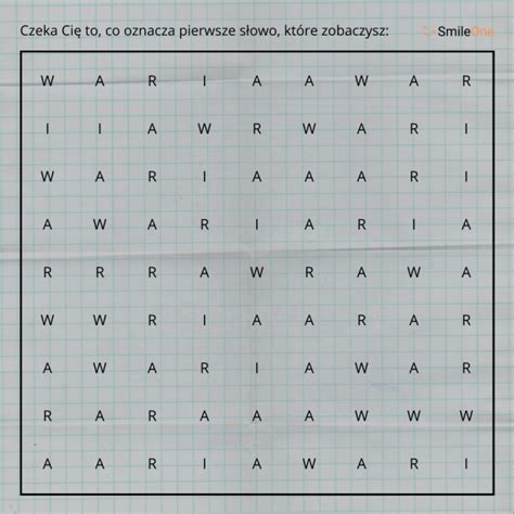 Co Cię dzisiaj czeka w pracy SmileOne
