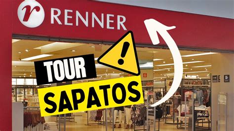 RENNER TOUR NA LOJA RENNER CALÇADOS FEMININOS PERFEITOS PROVADOR DE