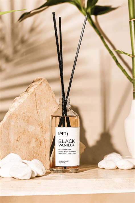 Black Vanilla Bambu Çubuklu Oda Kokusu 100 ML