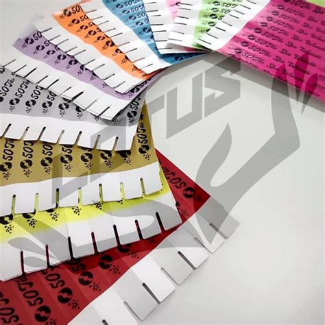 Pulseiras Personalizadas para Identificação Festas Eventos