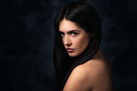 Fondos De Pantalla Cara Mujer Modelo Pelo Largo Fotograf A