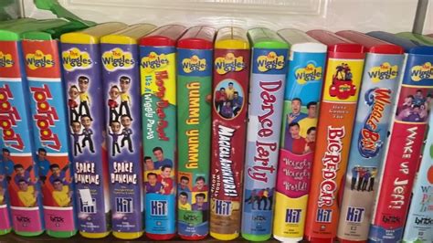 The Wiggles Vhs Tapes Lot Of 6 Wiggle Time Wiggly Party Wiggle Bay