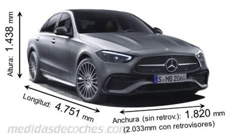 Medidas Del Nuevo Mercedes Benz Clase C Berlina 2021 Con Fotos