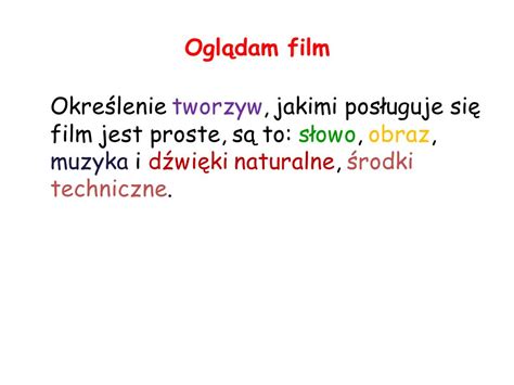 Opracowa A Barbara Bili Ska Ppt Pobierz