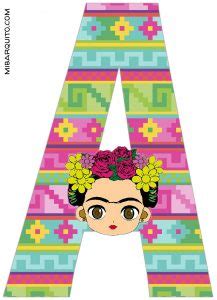 Gratis Abecedario De Frida Kahlo Mi Barquito
