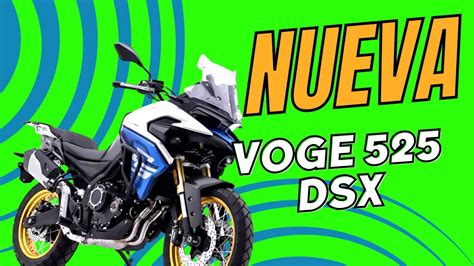VOGE 525 DSX YouTube