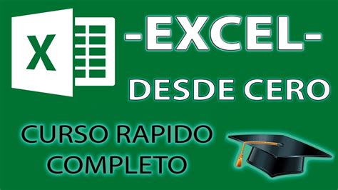 Curso Excel Basico Desde Cero Para Principiantes COMPLETO Y GRATIS