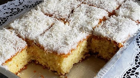BOLO DE COCO FÁCIL DE LIQUIDIFICADOR BOLO DE COCO FOFINHO YouTube