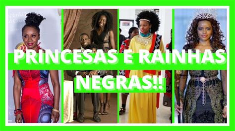 8 PRINCESAS E RAINHAS NEGRAS YouTube