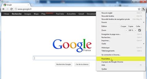 Astuce pour mettre Google comme le moteur de recherche par défaut