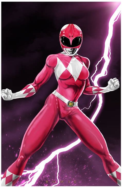 Pink Ranger By Damon Bowie Power Rangers Power Rangers Pictures Pink Power Rangers