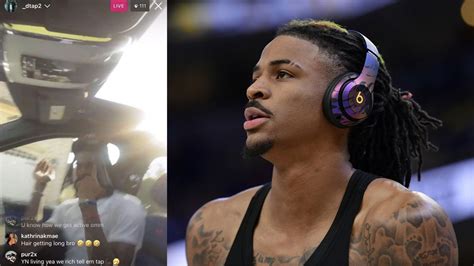 Ja Morant Suspended For Holding Gun In Instagram Live Video
