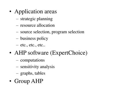 ppt analytic hierarchy process powerpoint presentation free download id 6178048