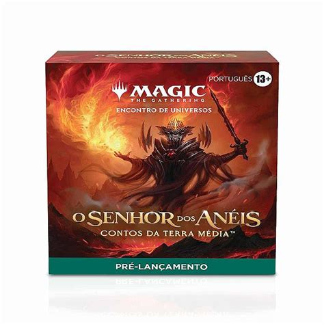 Kit Pré Lançamento Magic O Senhor dos Anéis Contos da Terra Media