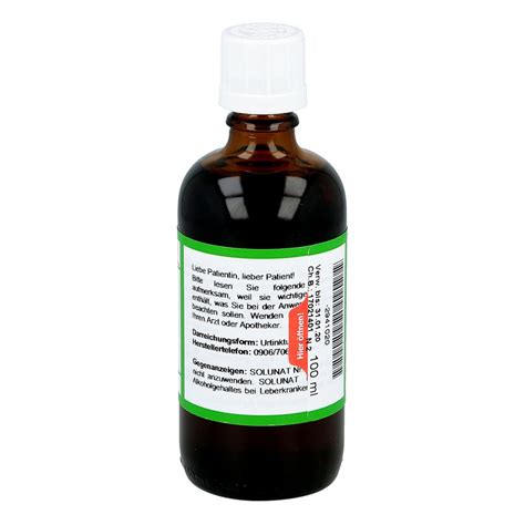 Solunat Nummer 14 Tropfen 100 Ml Apotheke De