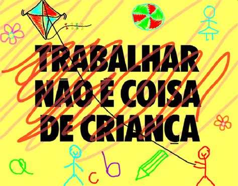 Jornal Ponto Dia De Combate Ao Trabalho Infantil Desenhos