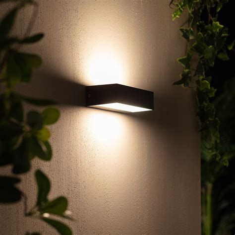 Aplique de Pared Exterior LED 9W Iluminación Doble Cara Galeo Blanco