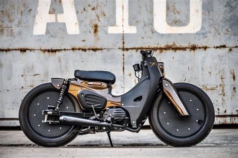 K Speed Transforms Humble Honda Super Cub Into A Cafe Racer Artofit