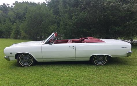 Chevrolet Chevelle Malibu Convertible Side View Barn Finds