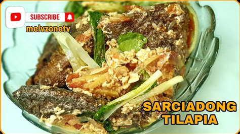 SARCIADONG TILAPIA RECIPE YouTube