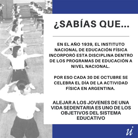 30 de octubre Día de la Educación Física en Argentina