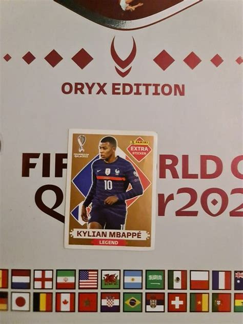 Panini Extra Sticker Qatar 2022 Kylian Mbappe BRONZE Acheter Sur Ricardo