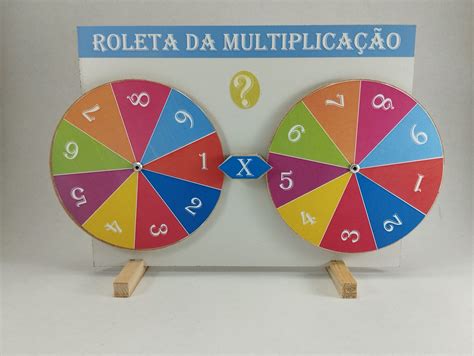 Roleta da Multiplicação SEIN Tabuada Multiplicação Subtração