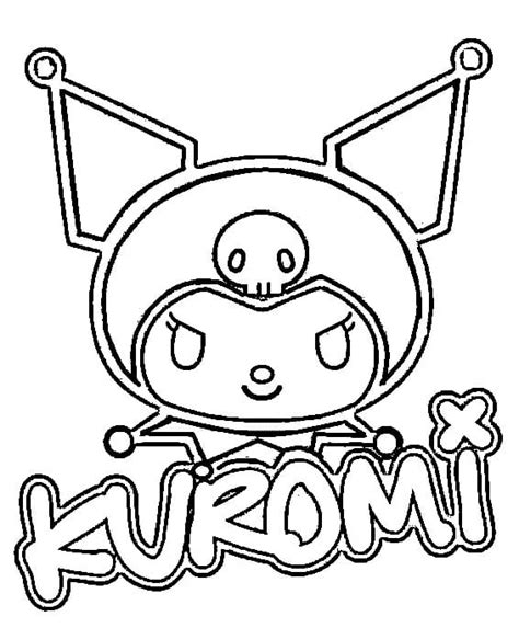 Kuromi Coloring Pages Home Sketch Coloring Page The Best Porn Website