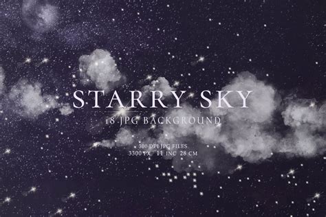 Starry Sky Background Design Cuts