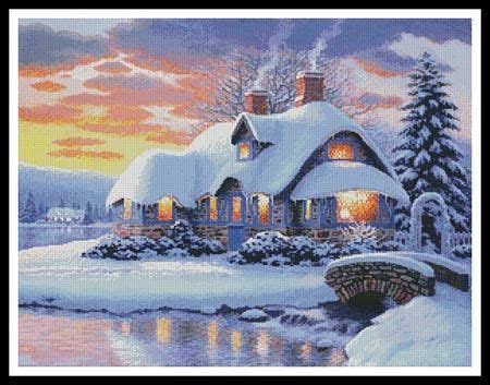 Winter Serenity X Squared Cross Stitch Nature Cross Stitch Cross