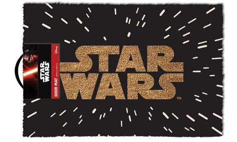 Fußmatte Kokos Türmatte Kokos Star Wars Logo 15 00