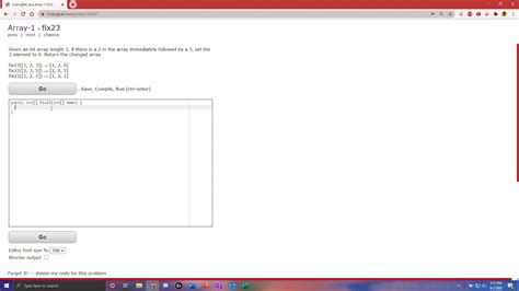 Array 1 Fix23 Java Tutorial Codingbat YouTube