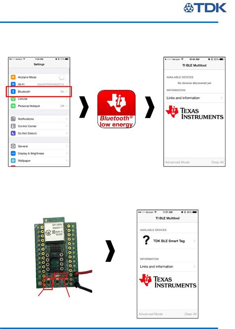 SESUB PAN T2541 EVK Quick Start Guide Datasheet By TDK Corporation
