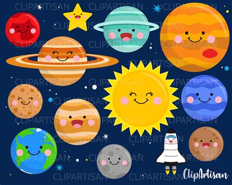 Clipart Solar System