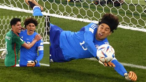 San Paco Memo Ochoa le ataja un penal a Lewandowski y México empata