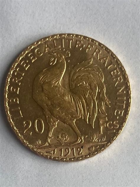 France Third Republic 1870 1940 20 Francs 1912 Marianne Catawiki