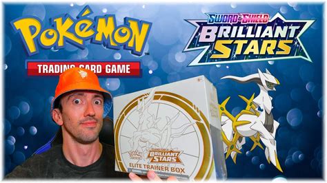 Opening Pokemon TCG Brilliant Stars ETB Elite Trainer Box Pokemon