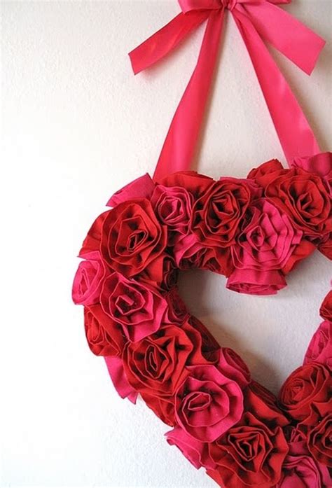 6 Jolies petites couronnes de Saint Valentin à faire soi même