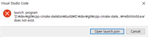 Debug Not Works If Build Output Path Of Excutable Is Outside Of CMake