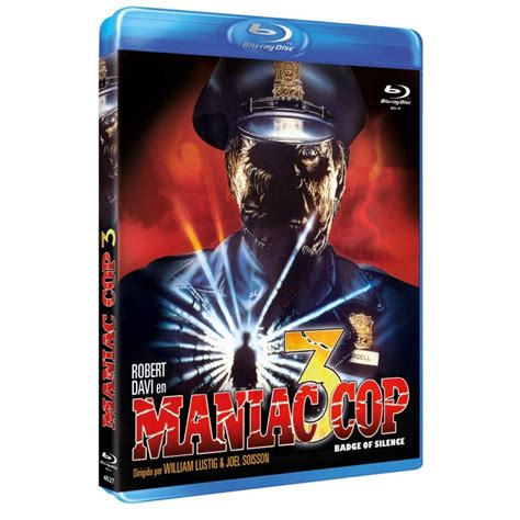 Maniac Cop Bdr Maniac Cop Iii Badge Of Silence Blu Rayr
