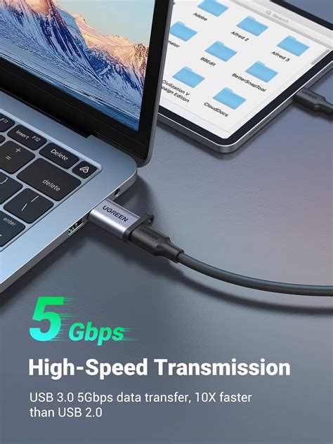 Ugreen Paquete De Adaptadores Usb C Hembra A Usb A Macho Con Lector De