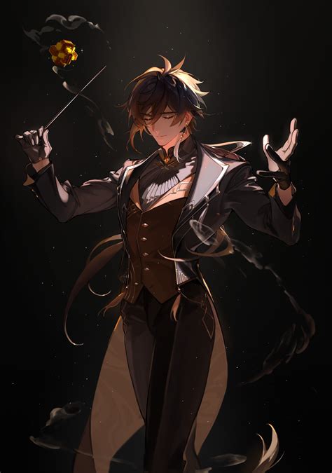 Zhongli Genshin Impact Image By Donaldakron 4013530 Zerochan